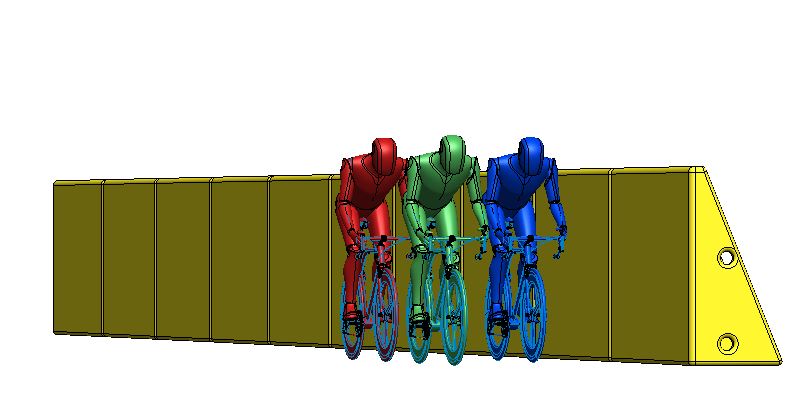 Cycling Safety Barriers Race Finish | BMS Design Ltd