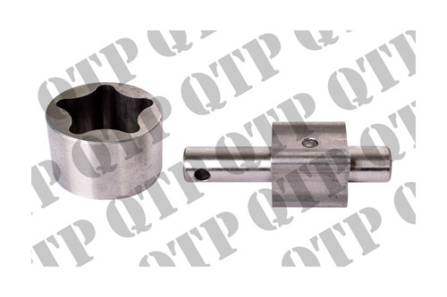 Oil Pump Rotor & Shaft Assembly | Red M