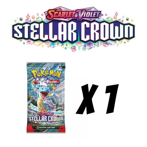 Stellar Crown Booster Pack x1 | Nostalgia Nomics