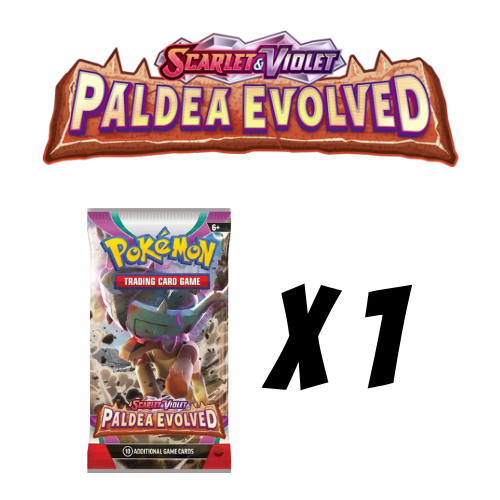 Paldea Evolved Booster Pack x1 | Nostalgia Nomics