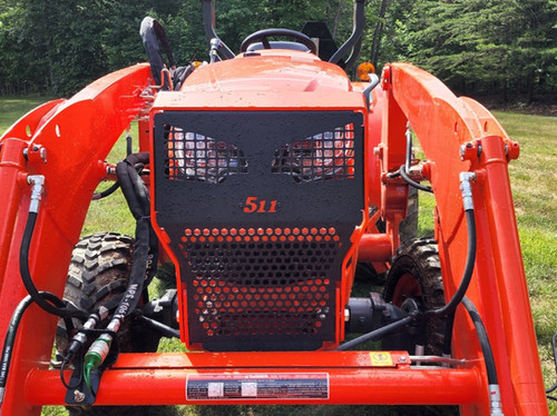 Kubota Grill Guard L2502 L3302 L3902 L4802 & L2501 with LA526 Loader ...