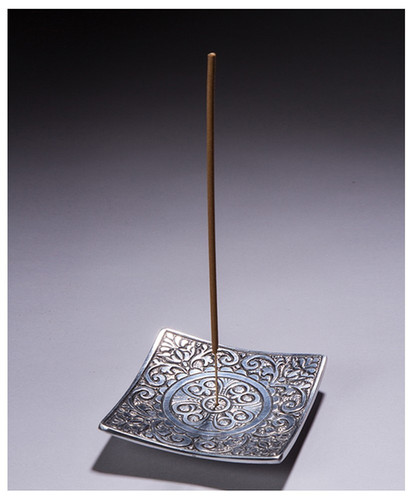 Aluminum Recycled Square Incense Holder | Nurture What Matters