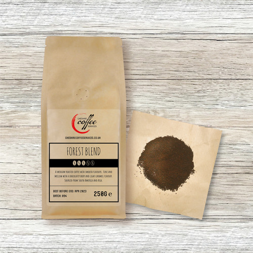 Forest Blend Ground Coffee 250g | Cheshire Coffee shop
