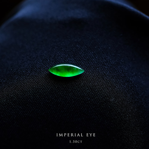 翡翠彫刻ルース【IMPERIAL EYE】B96438 | 翡翠専門店 ジョイテック
