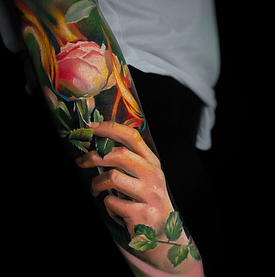 flower tattoos london