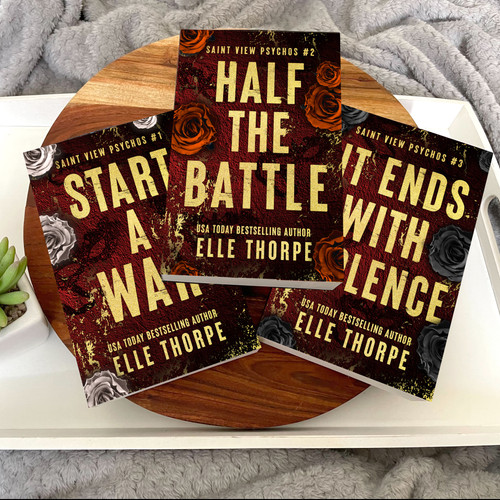 Saint View Psychos Discreet Special Edition Gold Foil Paperbacks | Elle ...