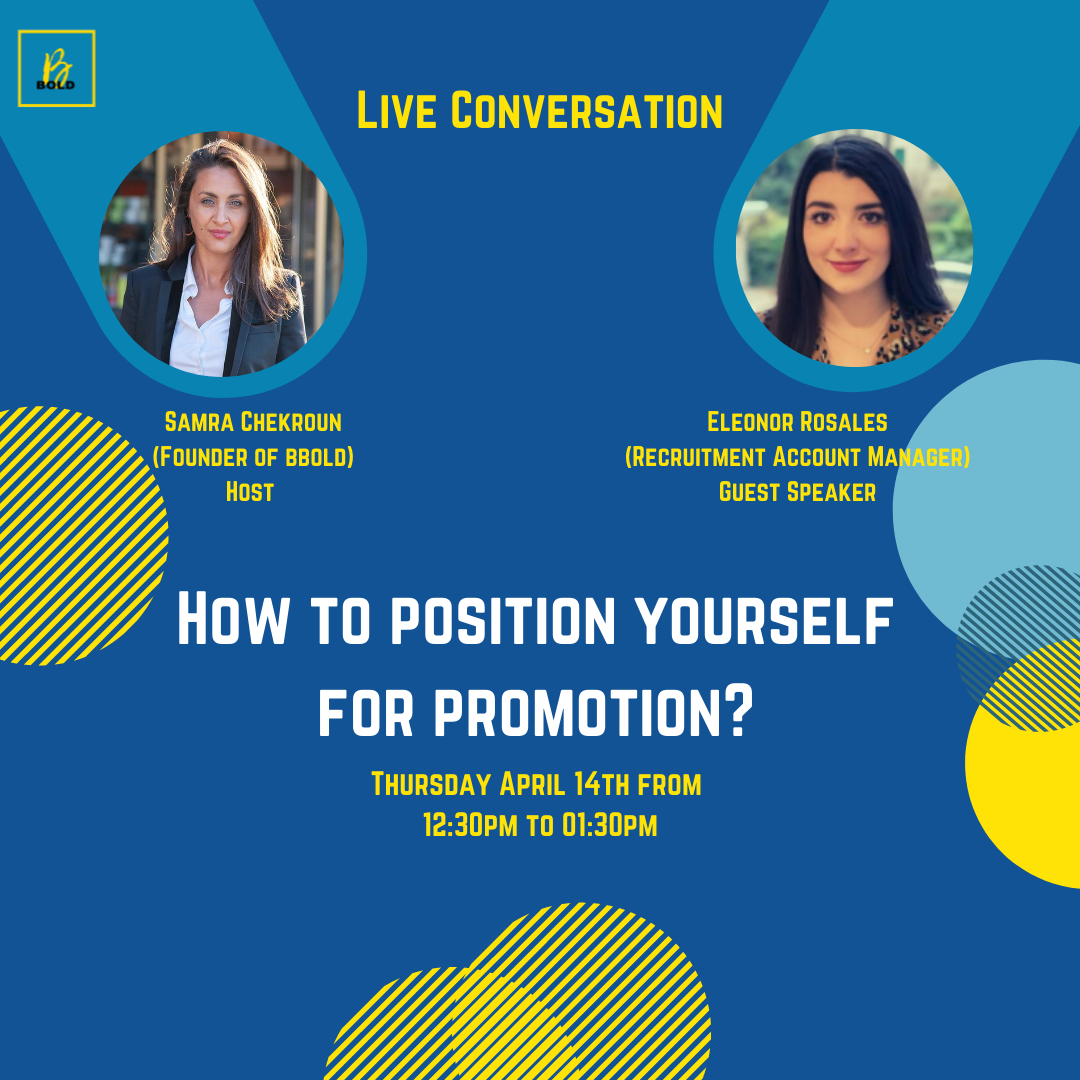 How to position yourself for promotion? | BBold