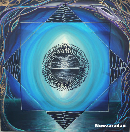 48 x 48 inch - Ocean Protista Series | Jennifer Nowzaradan