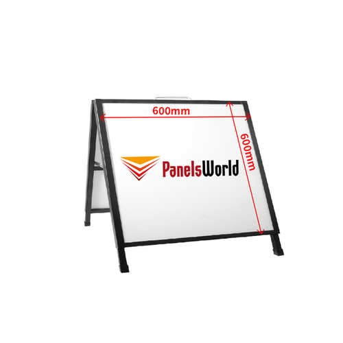 600*600 A Frame Sign | Panels World | Signage Material Supplier Melbourne