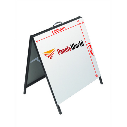 600*600 A Frame Sign | Panels World | Signage Material Supplier Melbourne