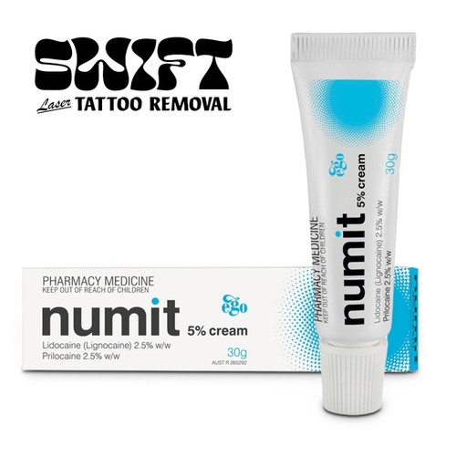 Ego Numit 5% Cream 30g | Swift Tattoo Removal