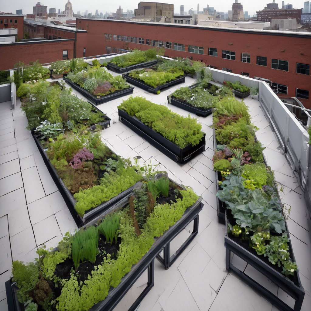 Polystyrene Base Layer for Commercial Rooftop Gardens: Lightweight ...