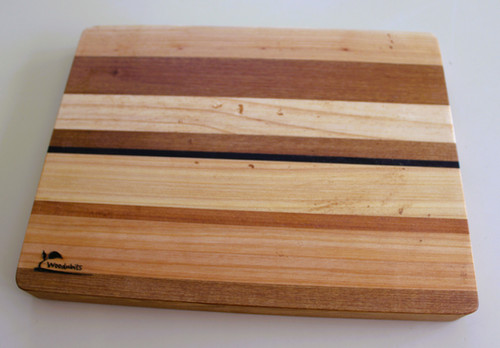 Cheese Board made from variety of Four Timber Species | Woodnbits