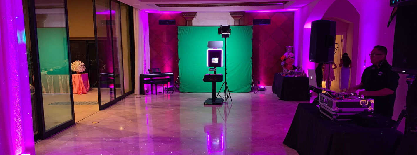 LED color up-lighting effects | LED uplighting effects Party Masters Events