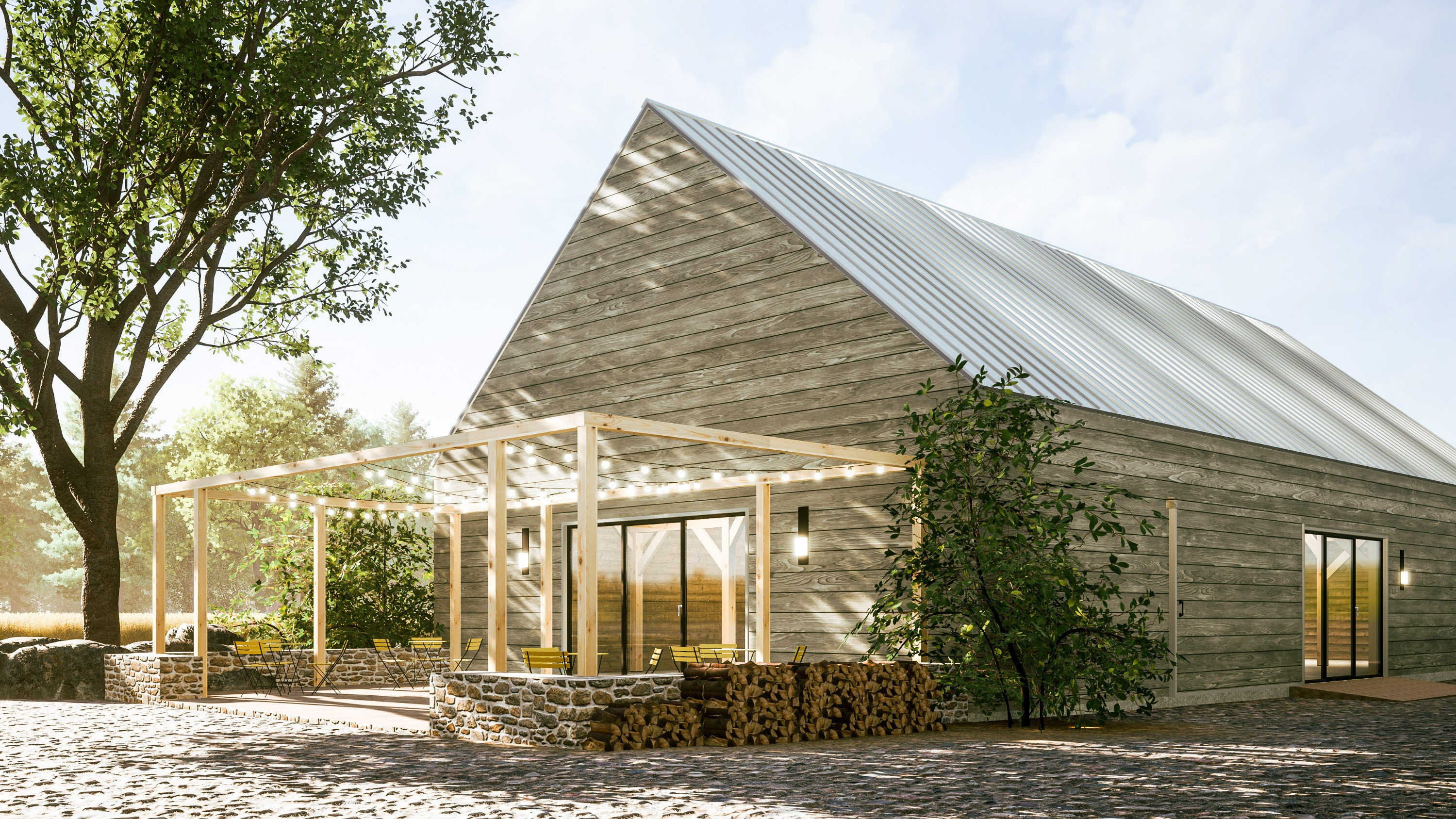 Timber Frame BarnsTHE HUDSON