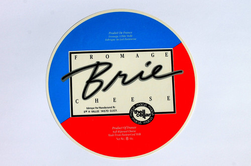 ANCIEN ETIQUETTE BOITE A FROMAGE - BRIE de NORMANDIE MACY'S CELLAR ...