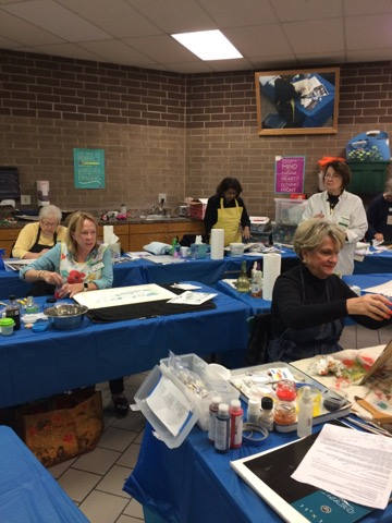 Photo Gallery of Anne Hightower Patterson White Workshop: "Pouring ...