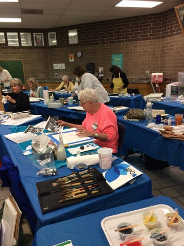 Photo Gallery of Anne Hightower Patterson White Workshop: "Pouring ...