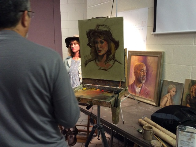 Photo Gallery of Gerard Erley Workshop - Portrait Painting