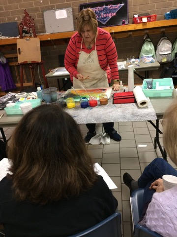 Photo Gallery of Anne Hightower Patterson White Workshop: "Pouring ...