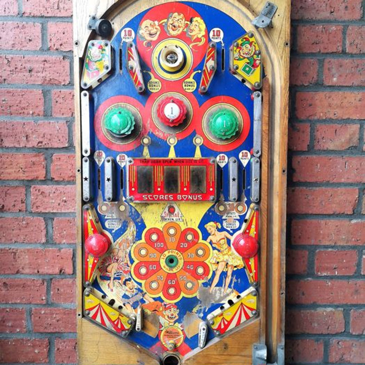 Williams Pinball Machine Panel | Ridding and Wynn