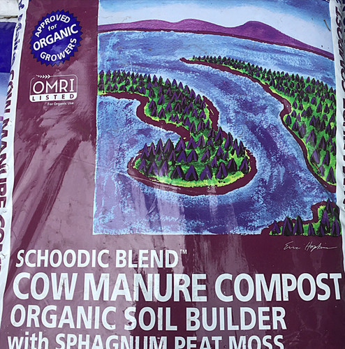 1cf Cow Manure Compost, Schoodic Blend | Sneed’s Nursery