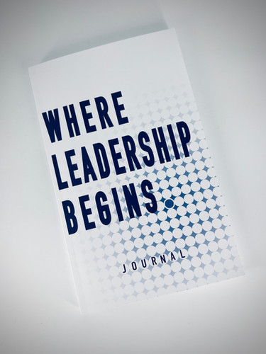 WHERE LEADERSHIP BEGINS Companion Journal | EDGE - Leadership