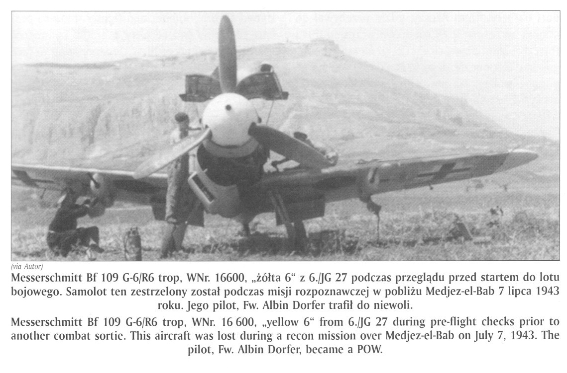 Bf 109 G6 TROP 6/JG 27 - I am looking for photos or drawings - Aviation Discussion & Research ...
