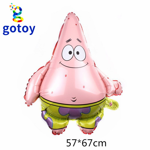 Cute Spongebob Foil Balloon Display (Air Filled and Helium) | Nzgotoy
