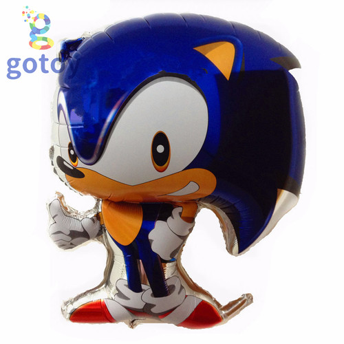 Sonic Foil Balloon Display (Air Filled and Helium) | Nzgotoy