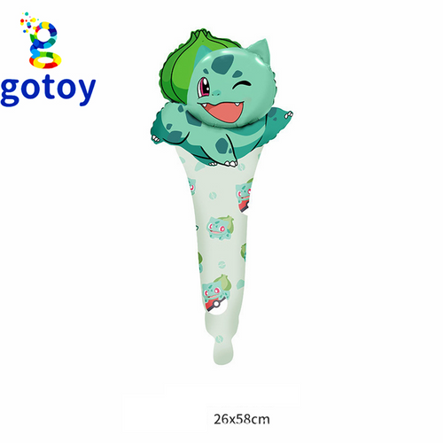 Pokemon Bulbasaur Handheld Party Balloon - Fun Design (60cm*30 cm ...