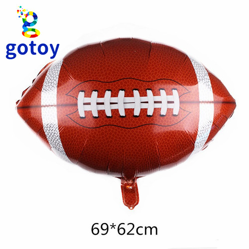 Rugby Sport Foil Balloon Display (Air Filled and Helium) | Nzgotoy