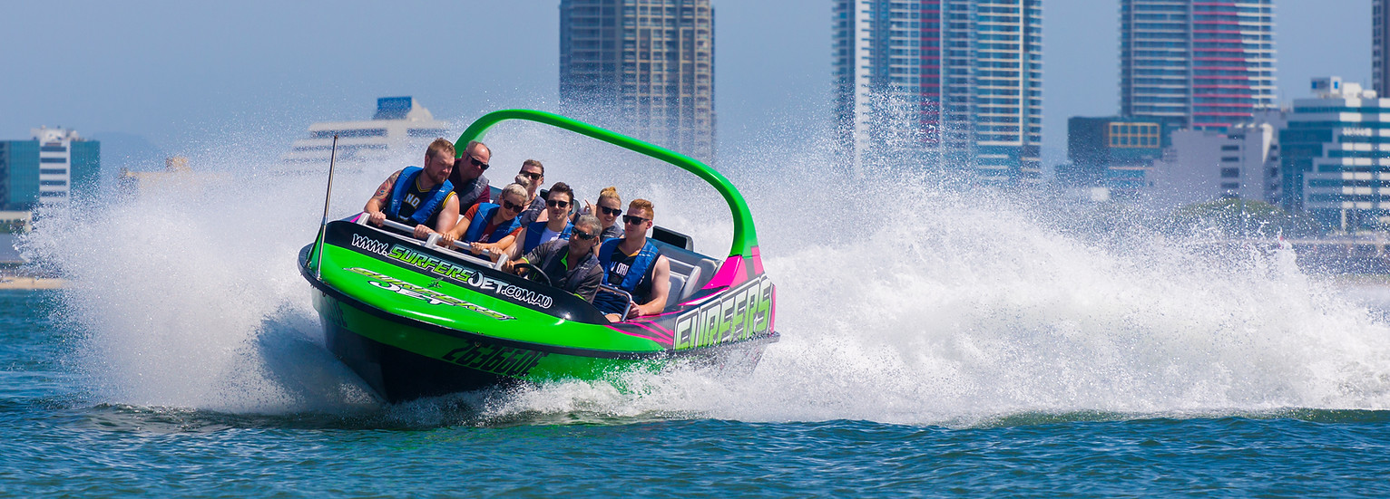 Gold Coast Jet Boat Tours | Surfers Jet | Surfers Paradise