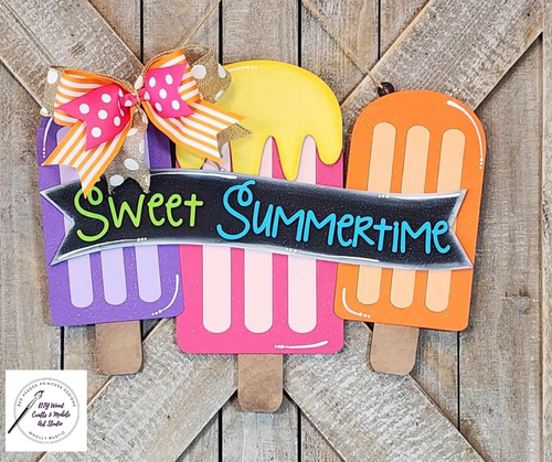 Sweet Summertime Door Hanger Kit! | Wholly Rustic