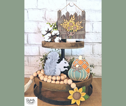 Fall Harvest Tiered Tray Kit! | Wholly Rustic