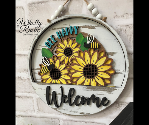 Bee Happy Chippy Interchangeable Kit! | Wholly Rustic