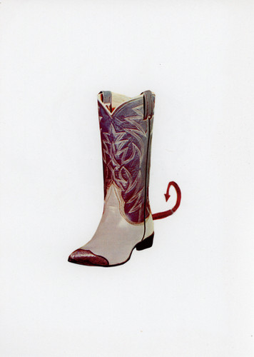 Evil Boot Print | Savana Ogburn