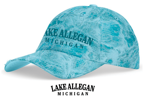 Lake Allegan Water Camo hat | Lake Allegan Assoc