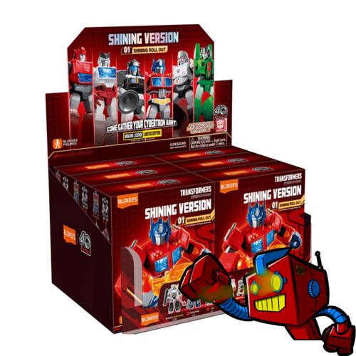Transformers Build a Figure Complete set 6 Blokees Shining Version 1 ...