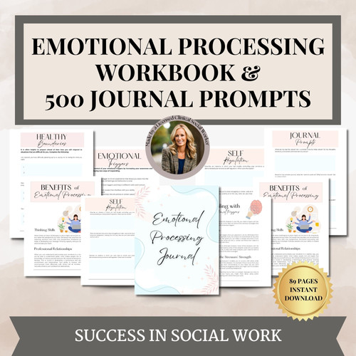 Processing Emotions Workbook Emotional Intelligence,Self-Regulation ...