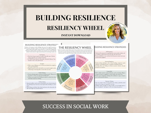 Building Emotional Resilience Resiliency Wheel, Building Resilience ...
