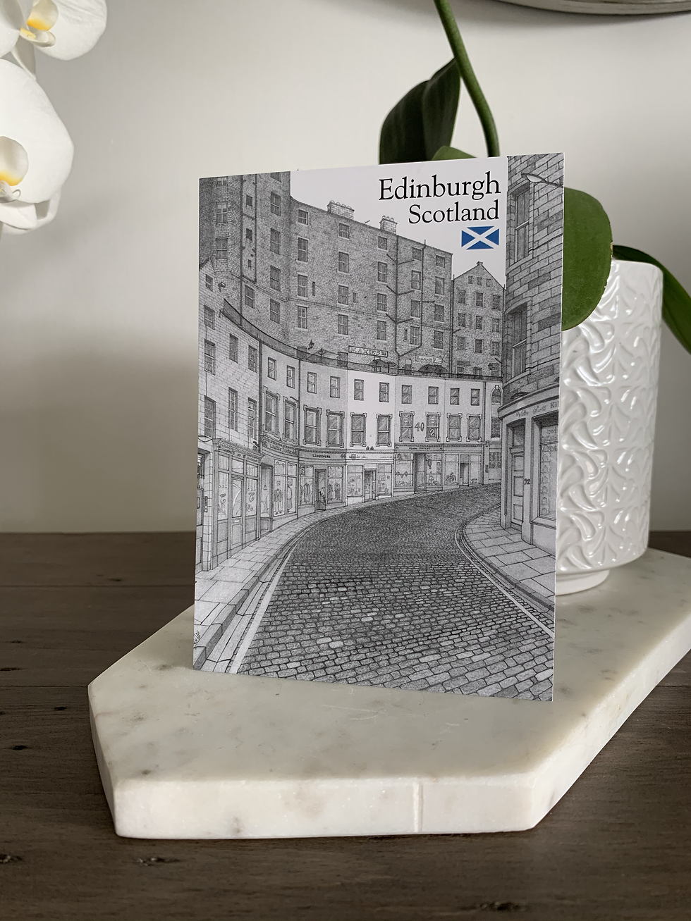 Victoria Street (Card) | AHamilton Sketches