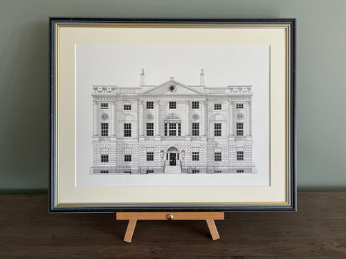 Bute House, Edinburgh (Original Drawing) | AHamilton Sketches