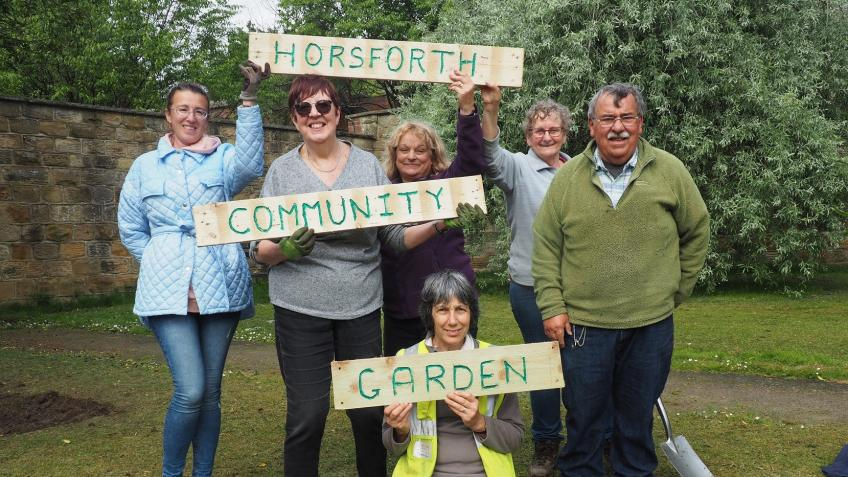 The Horsforth Hall Park Community Garden
