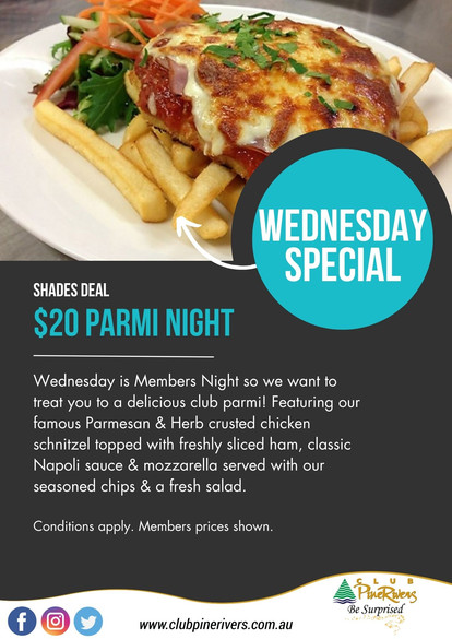 Shades Restaurant | Club Pine Rivers