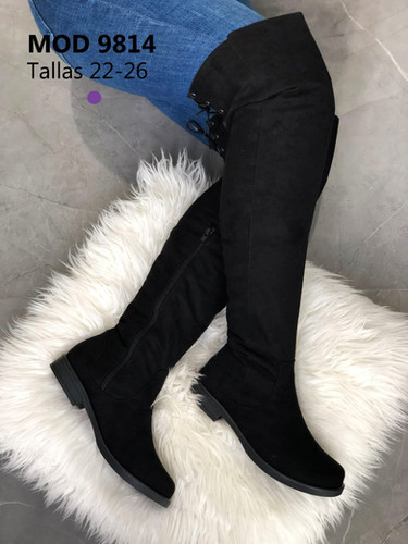 BOTAS LARGAS SIN TACÓN | Moda Fashion Juvenil