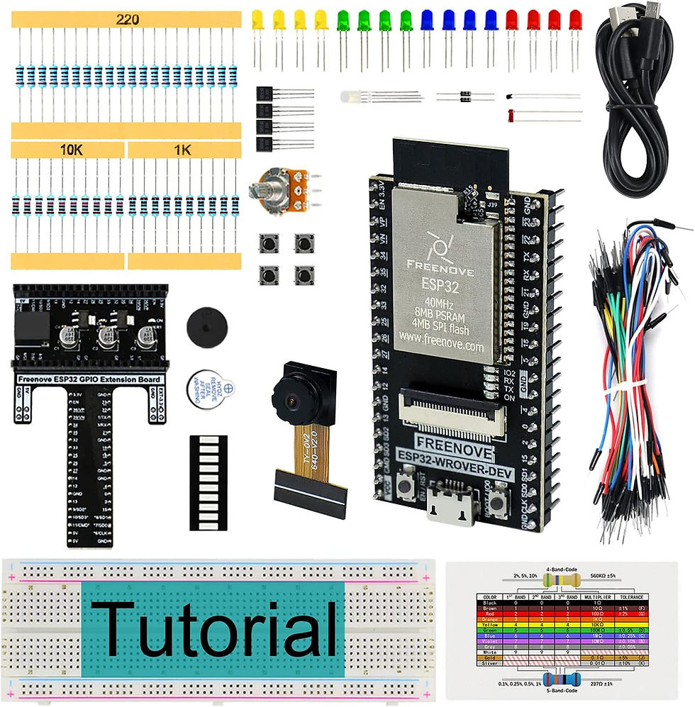 Freenove Starter Kit pour ESP32-wrover (Compatible avec Arduino IDE ...