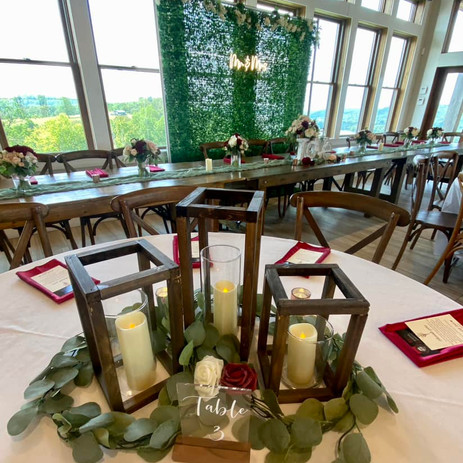 Tables | Whitewater Weddings & Events