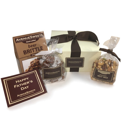 Small Father's Day Gift Pack (Caramels, Brittle and Nuts) | avenuesweets
