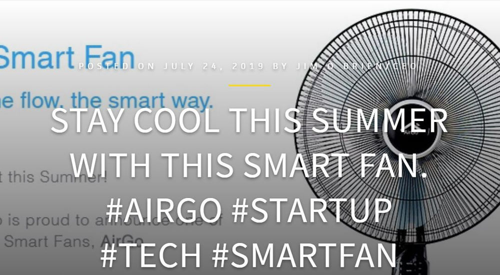TECHBUZZIRELAND: AirGo Smart Fan